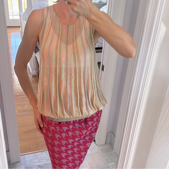 Missoni | Tops | Missoni Pastel Striped Top 6 | Poshmark